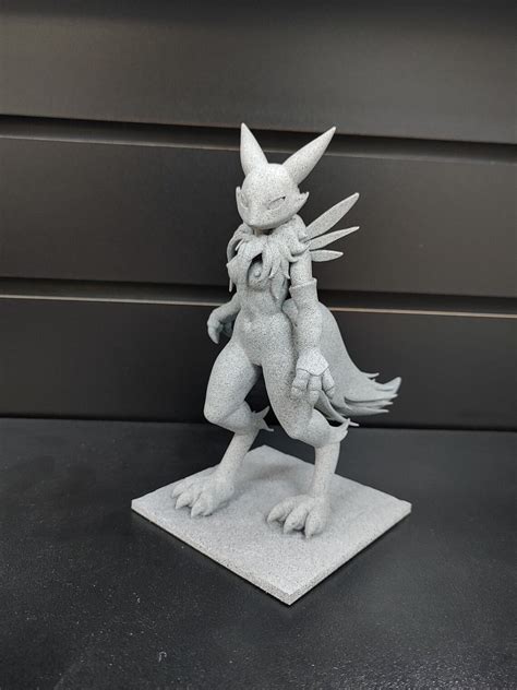 Renamon Furry Sexy Sculpture Etsy