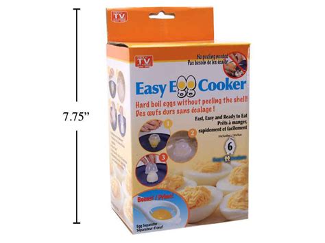 Luciano 6 Pc Egg Boiler W Separator Cbx