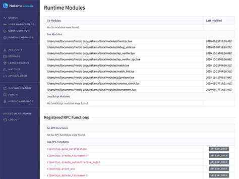 Nakama The Leading Open Source Game Server For Studios And Publishers Heroic Labs