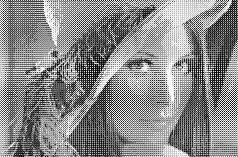 algorithm to make halftone images stack overflow