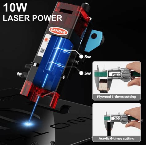 Twotrees Tts 10 Pro Laser Engraving Machine 80w Diode Cnc