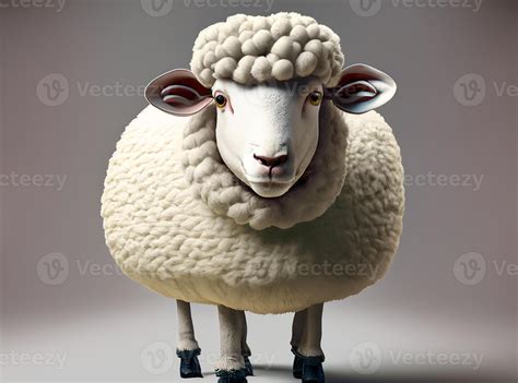Sheep Ai Generated Stock Photo At Vecteezy