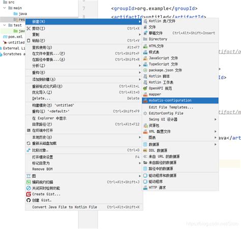 mybatis配合maven项目搭建 源码巴士