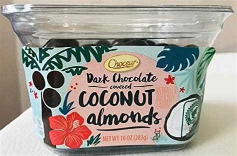 Edward Marc Chocolatier Sweet Coconut Almond Snacks Dark