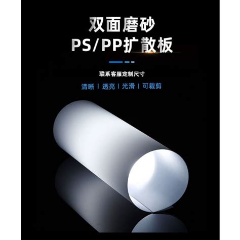 Milky White Universal PP Frosted LED โคมไฟ LED โคมไฟแบน Diffuser Matte Texture กลองโคมไฟโปรงใส
