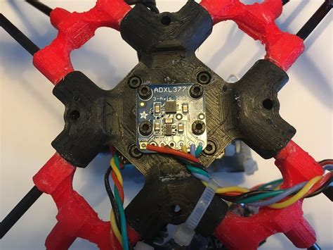 Accelerometer Adafruit Adxl377 3 Axis ±200g 500hz Was Rigidly