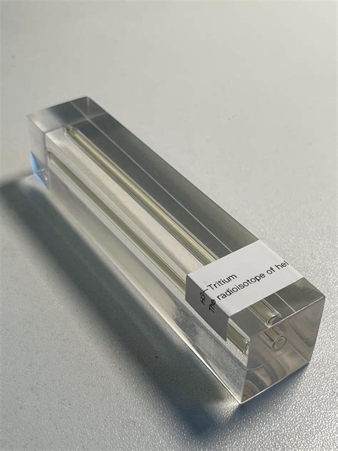 Technetium Extracted From A Large Piece Of Pertechnetate Compound And Mounted In The Center