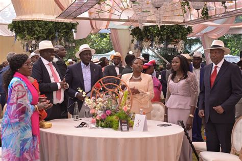 Ruto Graces The Pre Wedding Of Billionaire David Langats Daughter [photos]