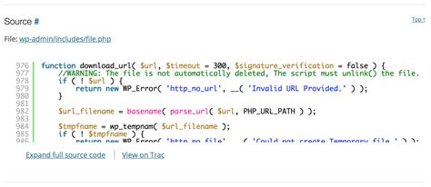 Add Links To The Files In Github And Possibly The Applicable Source Code As Well To Api