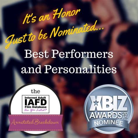Xbiz Awards Nominations 2015 Best Performers And Personalities Blog