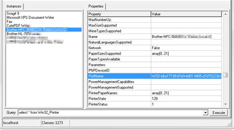 c can i use wmi to manage wsd devices specifically printers