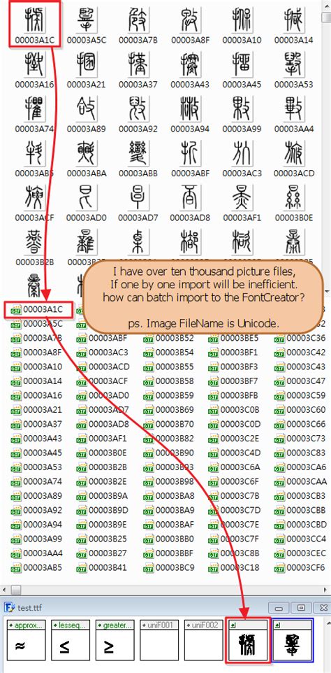 batch import to fontcreator fontcreator support high logic forum