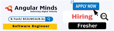 angular minds hiring fresher 2024 software engineer apply now