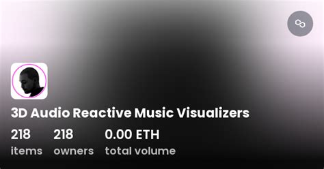 3d Audio Reactive Music Visualizers Collection Opensea