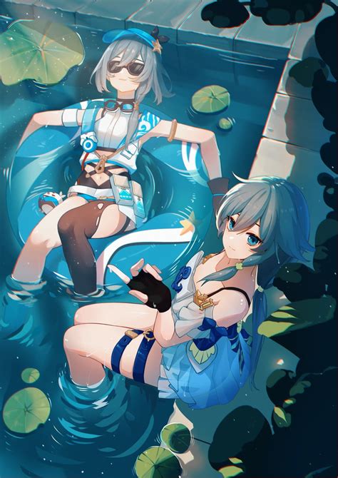 Fu Hua Fu Hua Jingwei And Fu Hua Honkai And More Drawn By Huang Tie Lin Danbooru