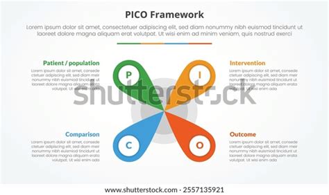 Pico Framework Infographic Concept Slide Presentation Stock Vector Royalty Free