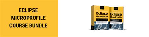 e book update the microprofile course bundle now supports release 3 3