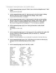 Lab Assignment 1 3 Doc Lab Assignment 1 3 Exploring File Systems