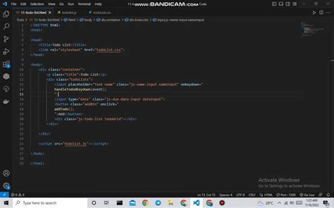 Todolistproject Html Css Javascript Webdevelopment Productivity Finhas Demissie