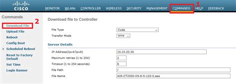 Upgrading Cisco 2504 Wireless Controller