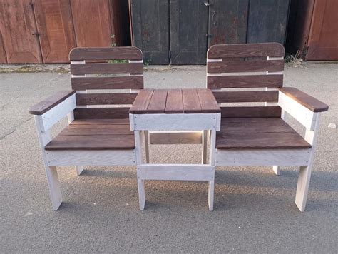 Лавка зі столиком — ціна 4700 грн у каталозі Комплекти садових меблів Купити товари для дачі та