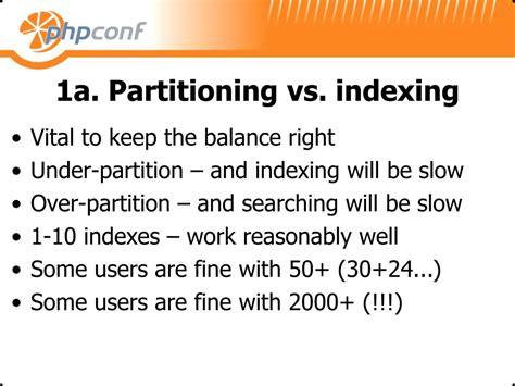 Indexing And Partitioning At Sergio Hasting Blog