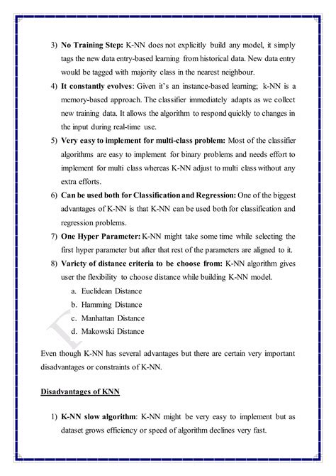 Types Of Machine Learnig Algorithmscart Id3 Docx