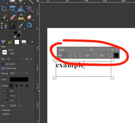 Any Way To Turn Off This Floating Text Formatting Box Circled Rgimp