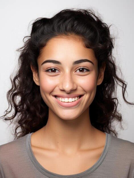 Premium Photo Indian Young Girl Face With Skin Detail