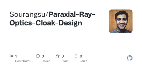 Github Sourangsuparaxial Ray Optics Cloak Design