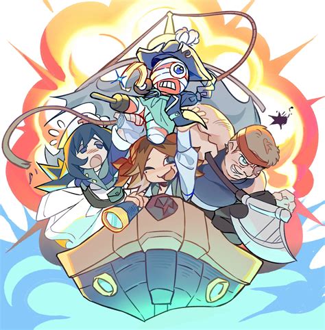 Anya Curly Jimmy Daisuke And Swansea Mouthwashing Drawn By Dule