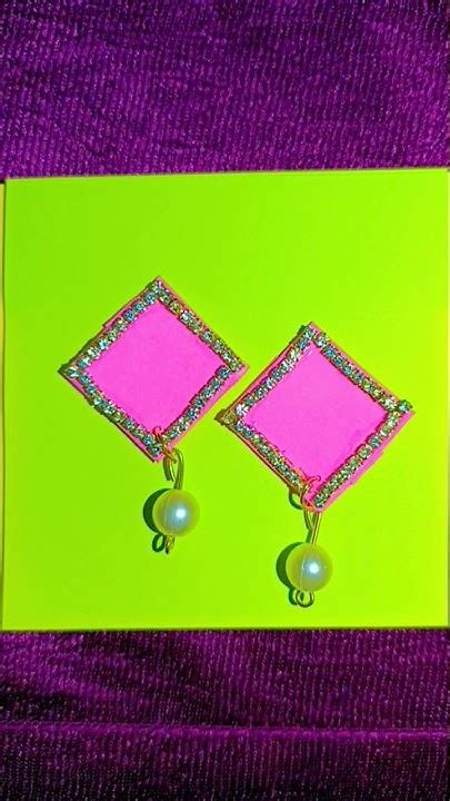 Homemade Earing Diy Viral Ytshort Youtubeshorts Youtube