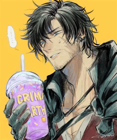 Clive Rosfield Final Fantasy And 2 More Drawn By Aoikura Danbooru