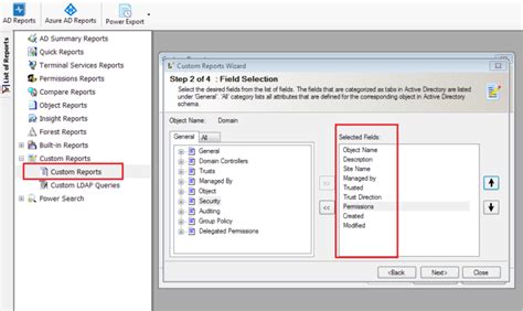 Features Of Active Directory Audit Report Tool Audit Customize Generate AD Permissions Report
