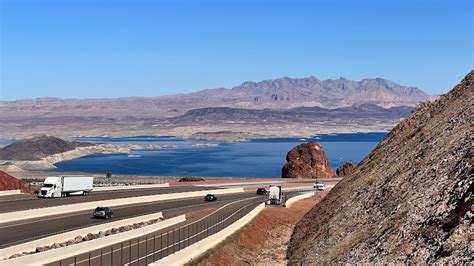 Driving Through Lake Mead Scenic Loop Lake Mead National Recreation Area