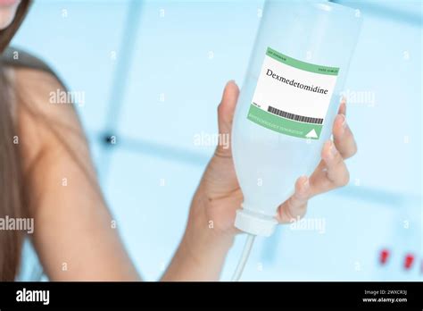 Dexmedetomidine Intravenous Solution Conceptual Image A Sedative Used For Sedation In