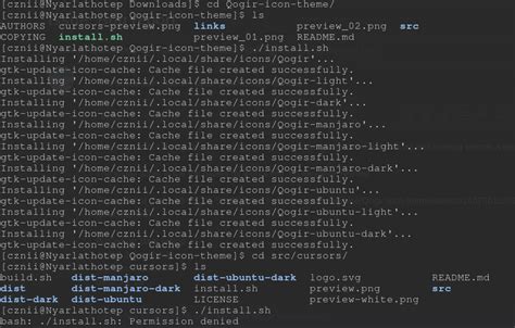 Srccursorsinstallsh Fails Permission Denied · Issue 98 · Vinceliuiceqogir Icon Theme · Github