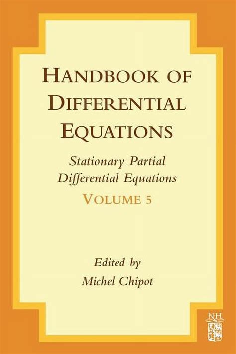 Handbook Of Differential Equations Stat Handbook Of Differential