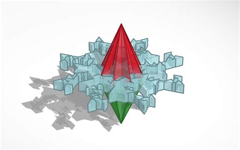 3d Design Ice Shard Tinkercad