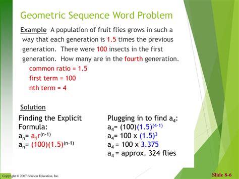 Ppt Geometric Sequences Powerpoint Presentation Free Download Id 9719444