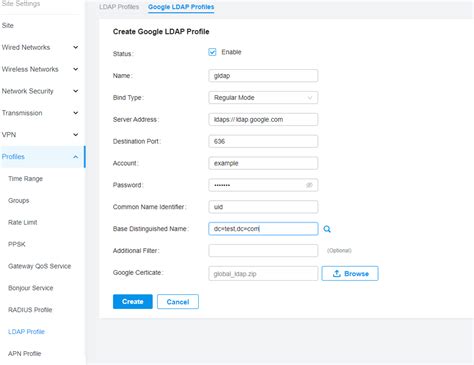 How To Configure Google LDAP With OpenVPN Server On Omada Router
