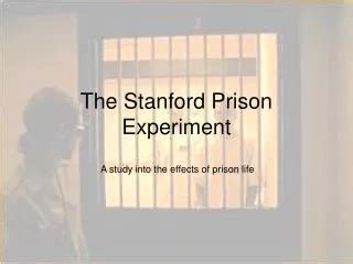Ppt The Stanford Prison Experiment Powerpoint Presentation Free