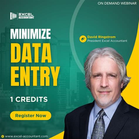 Excelwebinar Dataentry Excelefficiency Mustattendwebinar
