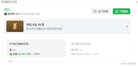 刷爆leetcode第四期 Csdn博客