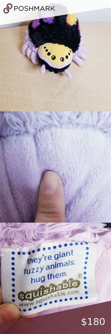 Rare Squishable Rainbow Jumping Spider Plush Jumping Spider Plush