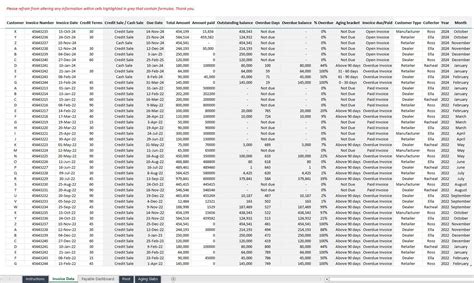 Accounts Payable Excel Template Eloquens