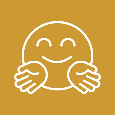 Hugging Face Icon Design 49865640 Vector Art At Vecteezy