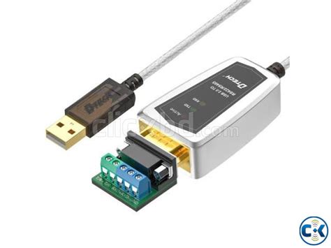 Dtech Usb To Rs422 Rs485 Serial Port Adapter Cable With Ftdi Clickbd