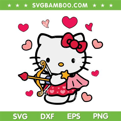 Hello Kitty Cupid Svg Png