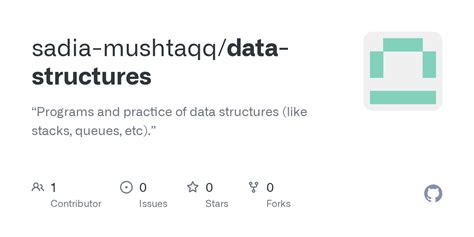 Github Sadia Mushtaqqdata Structures “programs And Practice Of Data